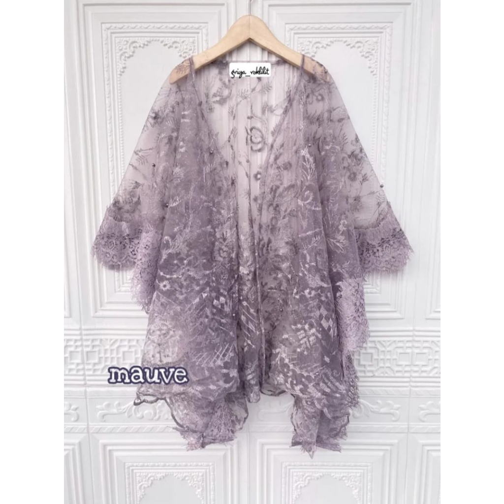 Jual CARDIGAN BROKAT OUTER KEBAYA BROKAT | Shopee Indonesia