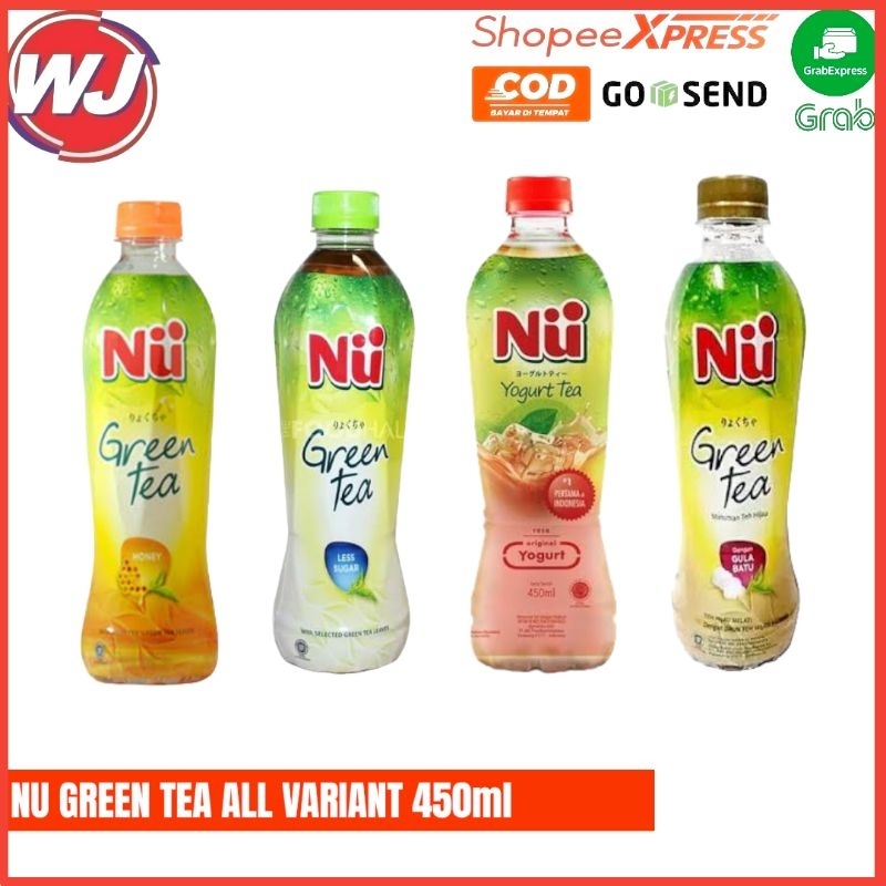Jual NU GREEN TEA ALL VARIAN 450ml | Shopee Indonesia