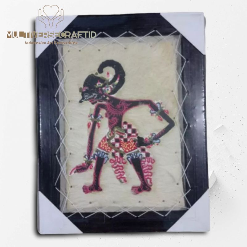 Jual Pajangan Lukisan Wayang Kulit Werkudara Ukuran 45 X 35 cm ...