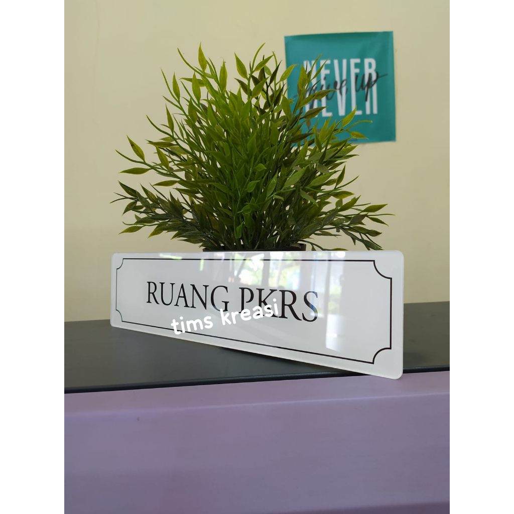Jual Nama Ruangan Akrilik | Signage | Papan Nama Ruangan | Akrilik ...