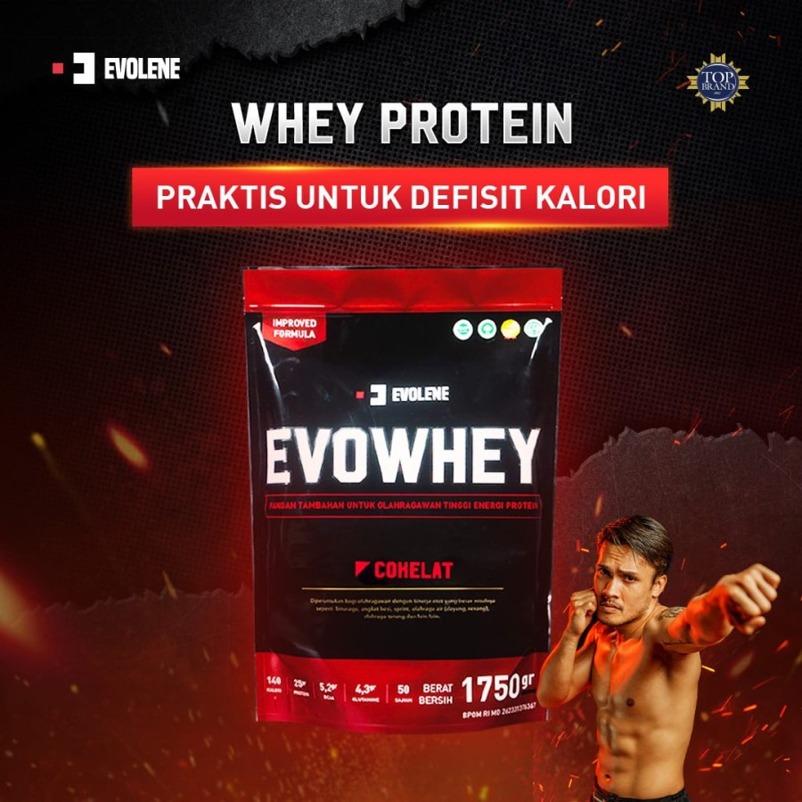 Jual EVOLENE WHEY 50 sachet - Evolene Evowhey 50 serv Evolene Whey ...