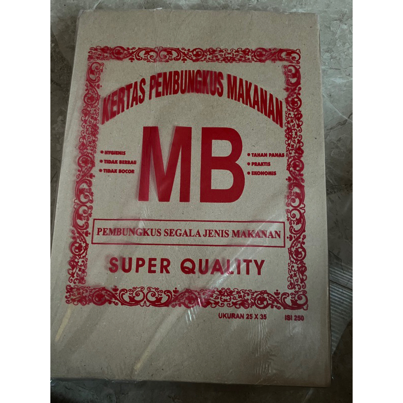 Jual Kertas Merang / Kertas Penyerap Minyak / Kertas Nasi & Gorengan ...