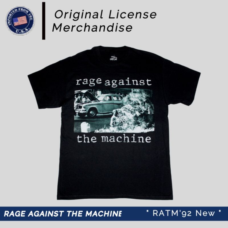 Jual Rage Against The Machine Kaos T-shirt band Music Original Official ...