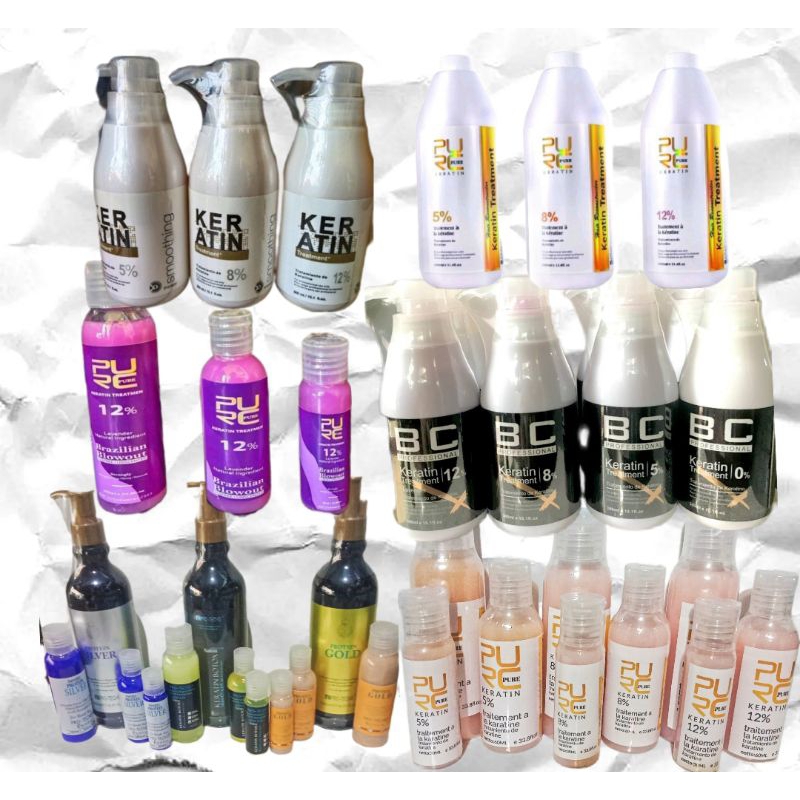 Jual Pelurus Rambut Keratin Smoothing Treatment Share in jar 30ml 60ml ...