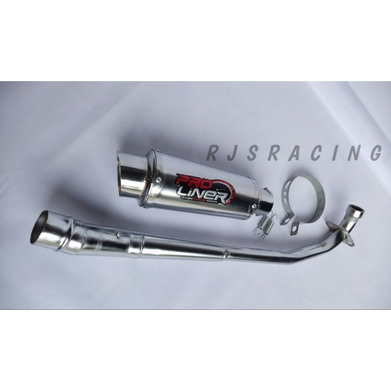Jual knalpot racing proliner supra x jupiter z supra fit 125 karisma kirana revo absolute balde ...