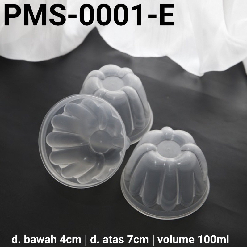 Jual PMS1 - (1pcs) Cetakan Pudding Puding Mini Viral Bayava Twist Bobba ...