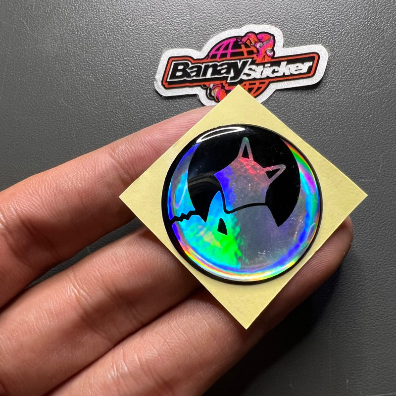 Jual Stiker Sticker Emblem Logo WHITEFOXPROJECT WHITEFOX PROJECT 3 Cm ...