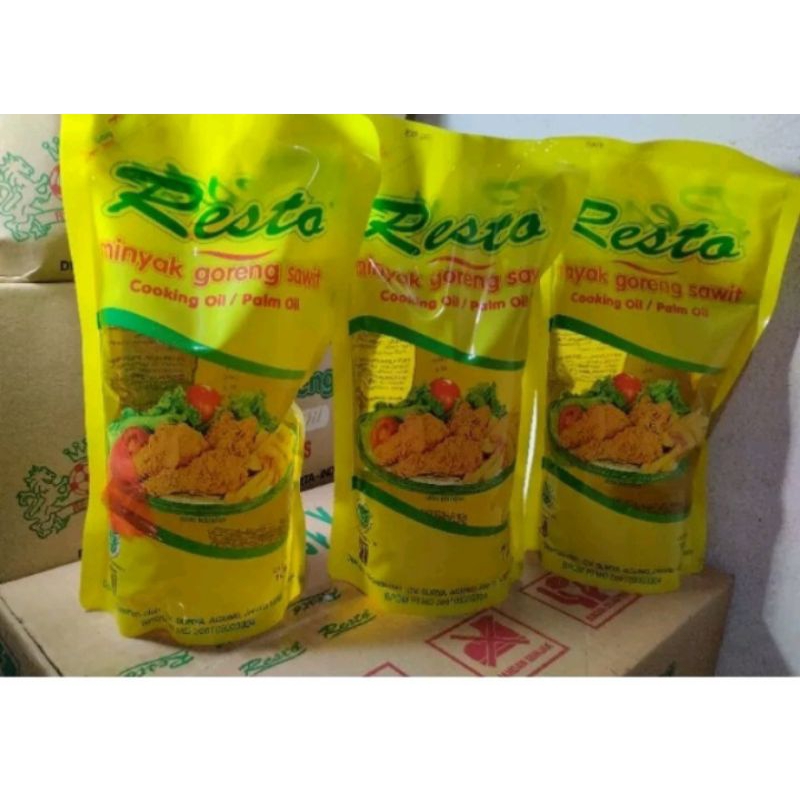 Jual MINYAK GORENG RESTO 900ml DAN 1,8L | Shopee Indonesia