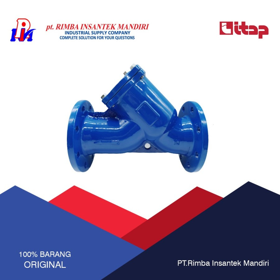Jual Strainer Valve Cast Iron ITAP PN 16 DIA 4" | Shopee Indonesia