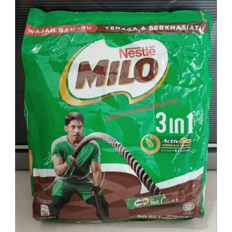 Jual MILO IMPORT MALAYSIA 3 IN 1 (18 SACHET & 30 SACHET) | Shopee Indonesia