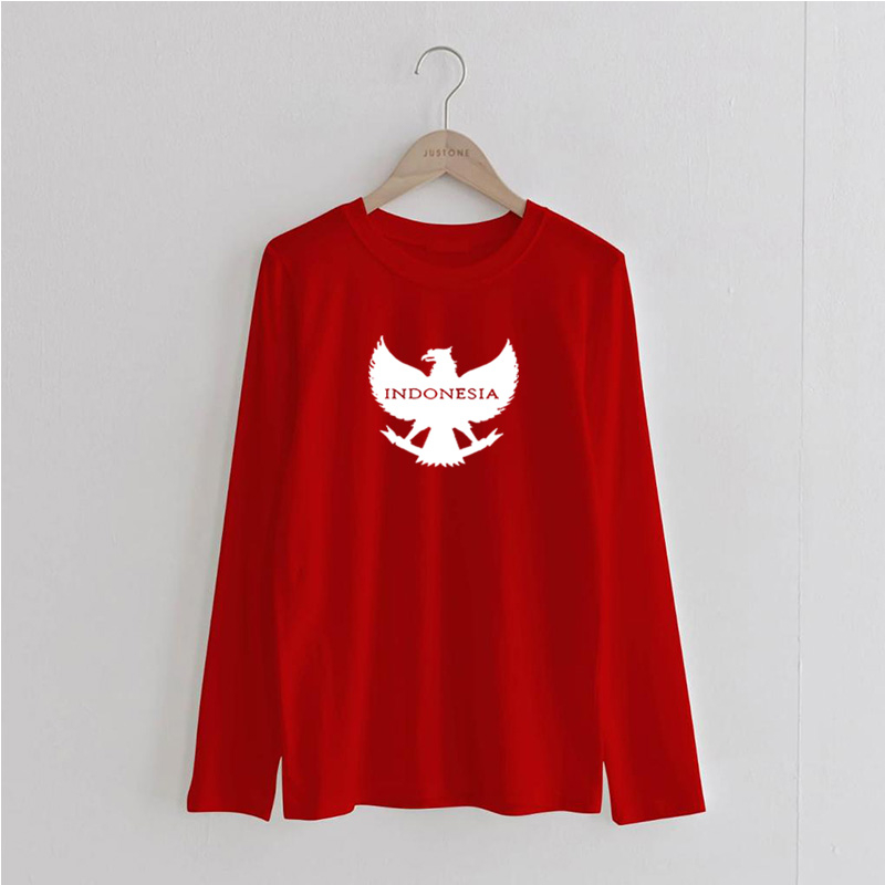 Jual KAOS LENGAN PANJANG GARUDA TEMA KEMERDEKAAN 1945 INDONESIA ...
