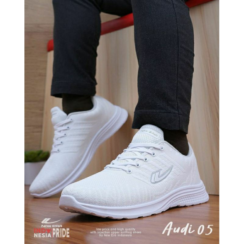 Jual SEPATU PUTIH POLOS PRIA WANITA / SNEAKERS NEW ERA PUTIH POLOS PRIA ...