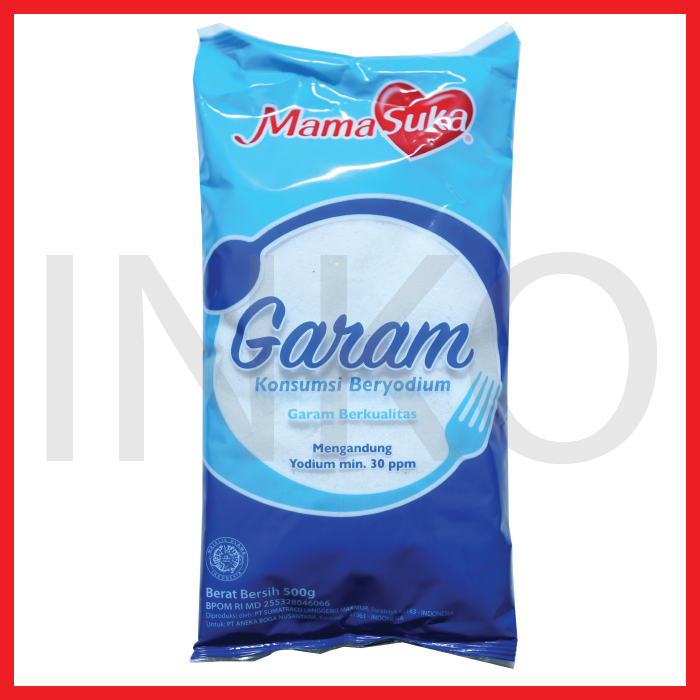 Jual MAMASUKA GARAM KONSUMSI BERYODIUM GARAM BERKUALITAS YODIUM 500GR ...