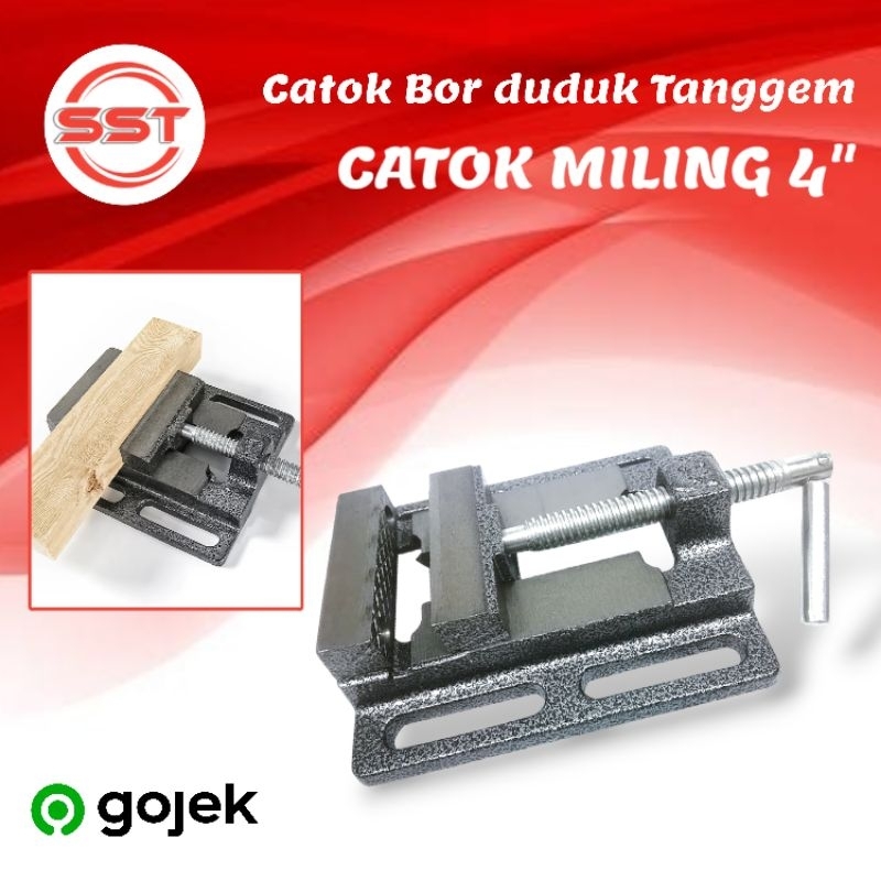 Jual CATOK RAGUM TANGGEM, DRILL PRES VISE, BOR DUDUK 4" | Shopee Indonesia