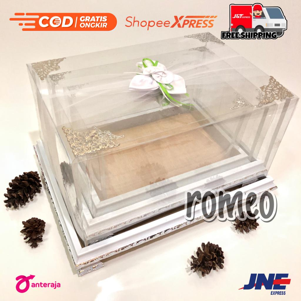 Jual 1 set isi 4 Kotak Seserahan Frame Fiber Hias Tile | Shopee Indonesia