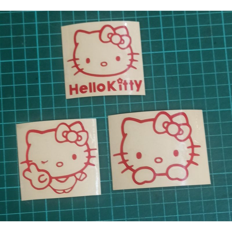 Jual Stiker Cutting Hello Kitty | Sticker Variasi | Shopee Indonesia