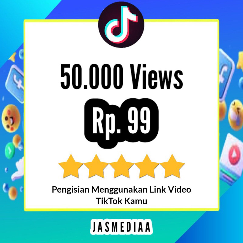 Jual VIEWS TlKTOK BERGARANSI | JASMEDIA - VOUCHER DIGITAL | Shopee Indonesia