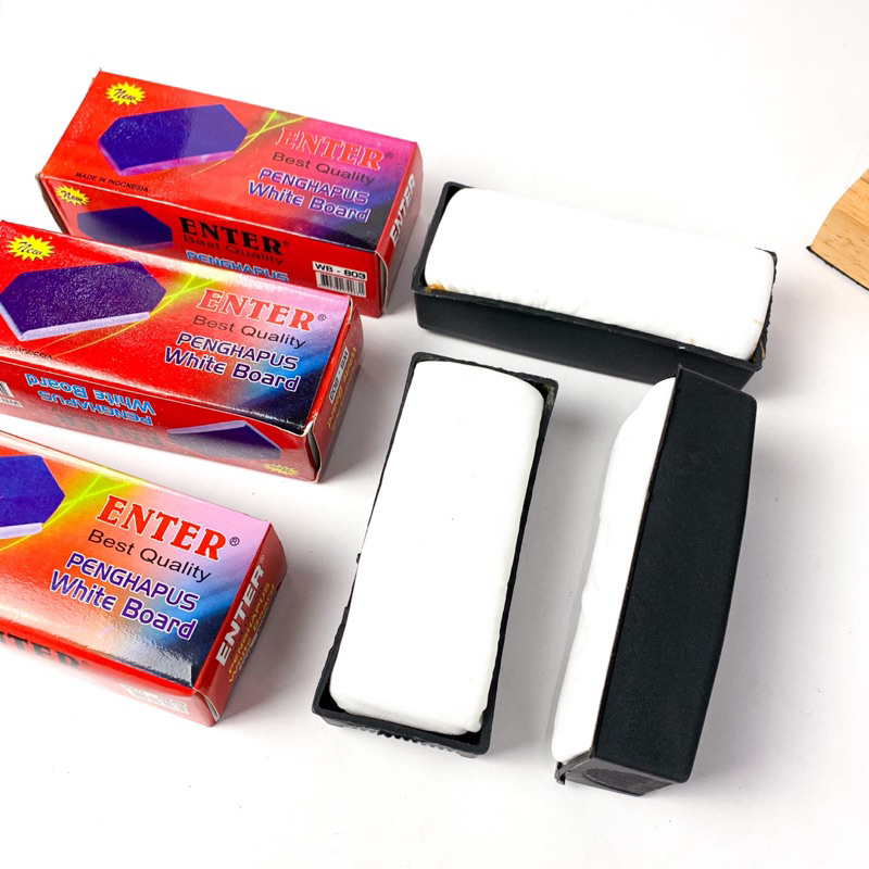 Jual [1PCS] PENGHAPUS BESAR ENTER WB803 / PENGHAPUS PAPAN TULIS BESAR ...