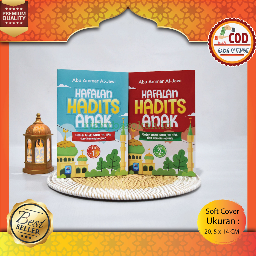 Jual Buku Hafalan Hadits Hadis Anak jilid 1 & 2 Untuk Paud TK TPA dan ...