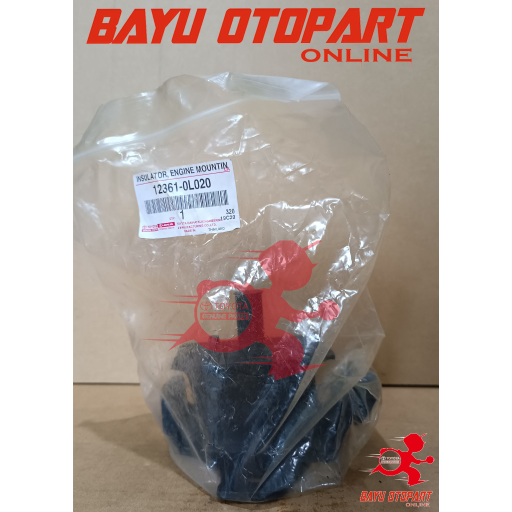 Jual BANGKU MESIN / ENGINE MOUNTING RH-LH TOYOTA INNOVA,FORTUNER,HILUX ...