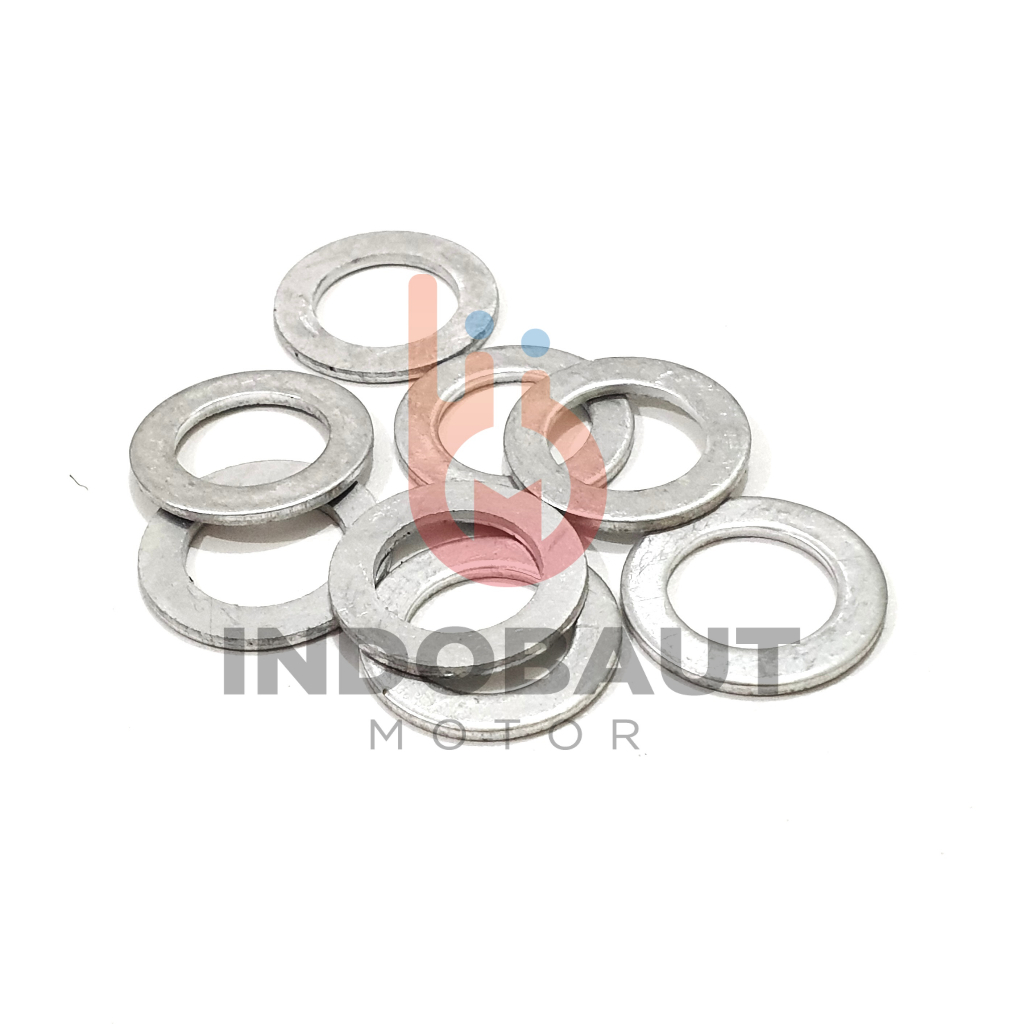 Jual Ring Oli Aluminium Untuk Baut Oli Oversize 19 / M14 | Shopee Indonesia