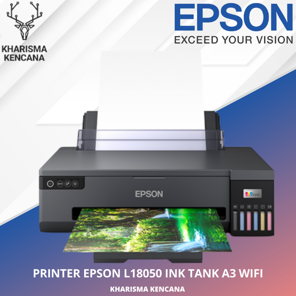 Jual PRINTER EPSON L18050 INK TANK A3 WIFI | Shopee Indonesia