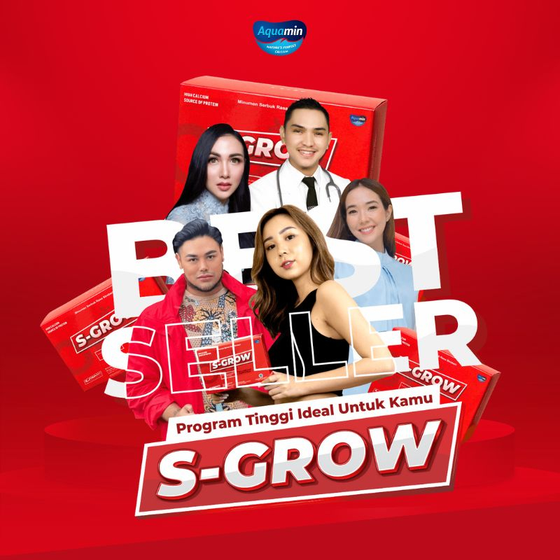 Jual S-Grow Susu Peninggi Badan Andalan Para Artis dan Selebgram ...