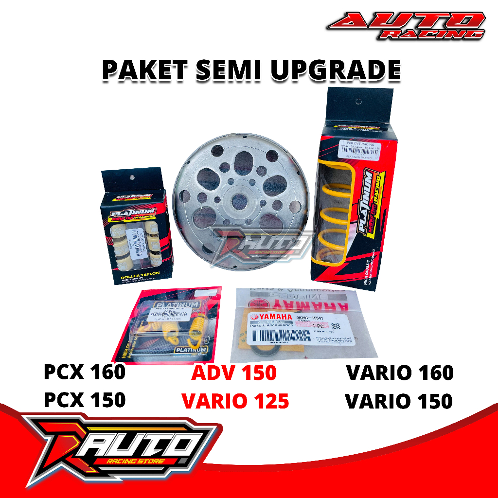 Jual PAKET SEMI KIRIAN CVT PCX 160 SET KIRIAN HONDA PCX 160 UPGRADE CVT ...