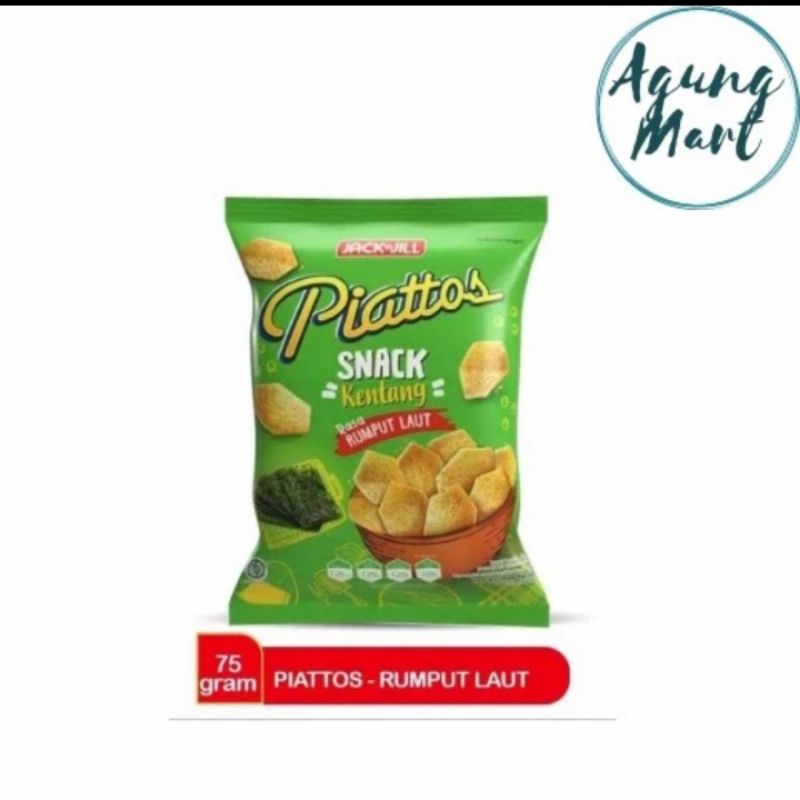 Jual Piattos Snack Kentang Rumput Laut 75g | Shopee Indonesia