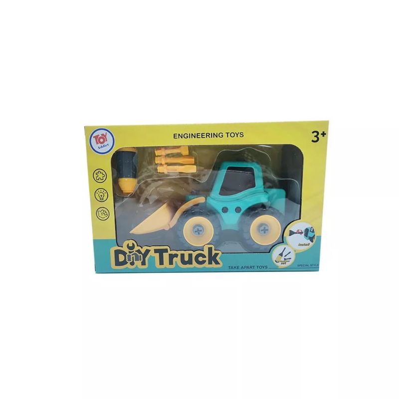 Jual Mainan diy bongkar pasang susun vehicle mobil konstruksi | Shopee ...