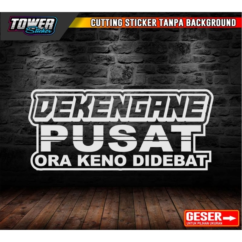 Jual STIKER VIRAL STICKER CUTTING DEKENGANE PUSAT GUS IQDAM | Shopee ... Jual STIKER VIRAL STICKER CUTTING DEKENGANE PUSAT GUS IQDAM | Shopee ...