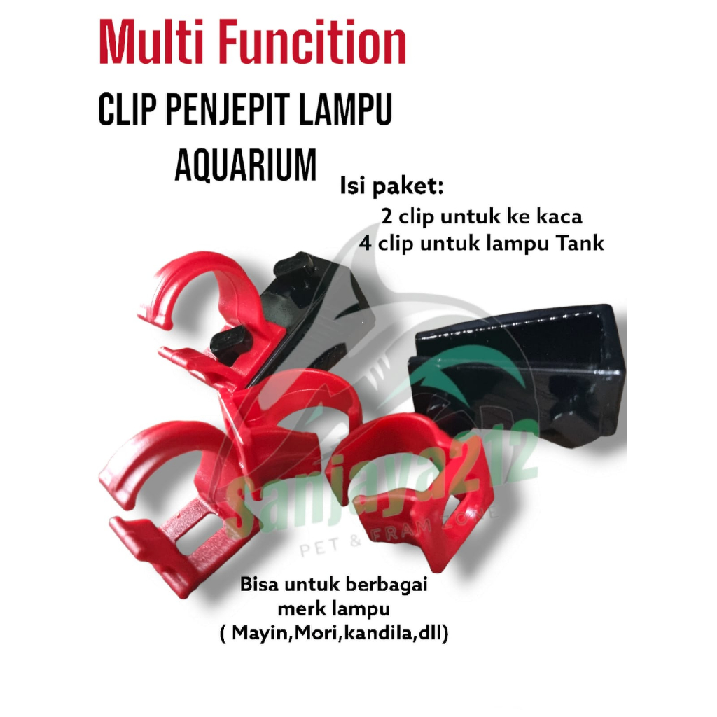 Jual MULTI FUNCITION CLIP KLIP MULTI FUNGSI PENJEPIT LAMPU AQUARIUM ...