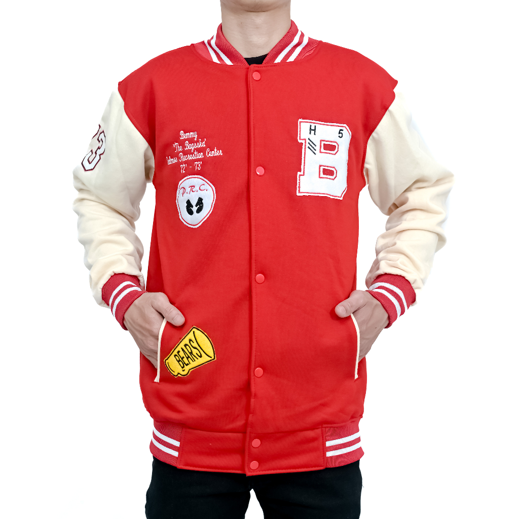 Jual INDO - Jaket Varsity B Full Bordir | Jaket Baseball Varsity ...
