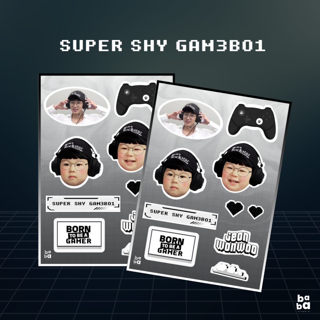 Jual [READY STOCK] A6 Sticker Sheet Pack Wonwoo Super Shy Gam3bo1 ...