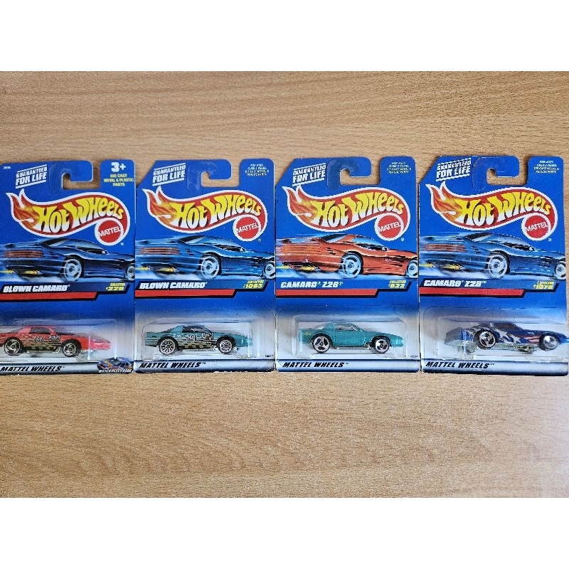 Jual HotWheels Bluecard Camaro Edition 4pcs | Shopee Indonesia