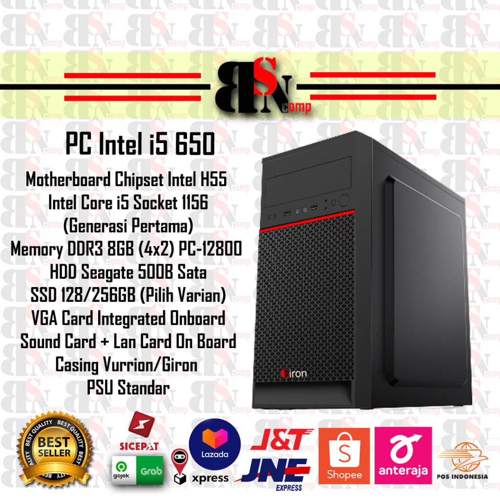 Jual Pc Intel i5 650 (Generasi Pertama) | Shopee Indonesia
