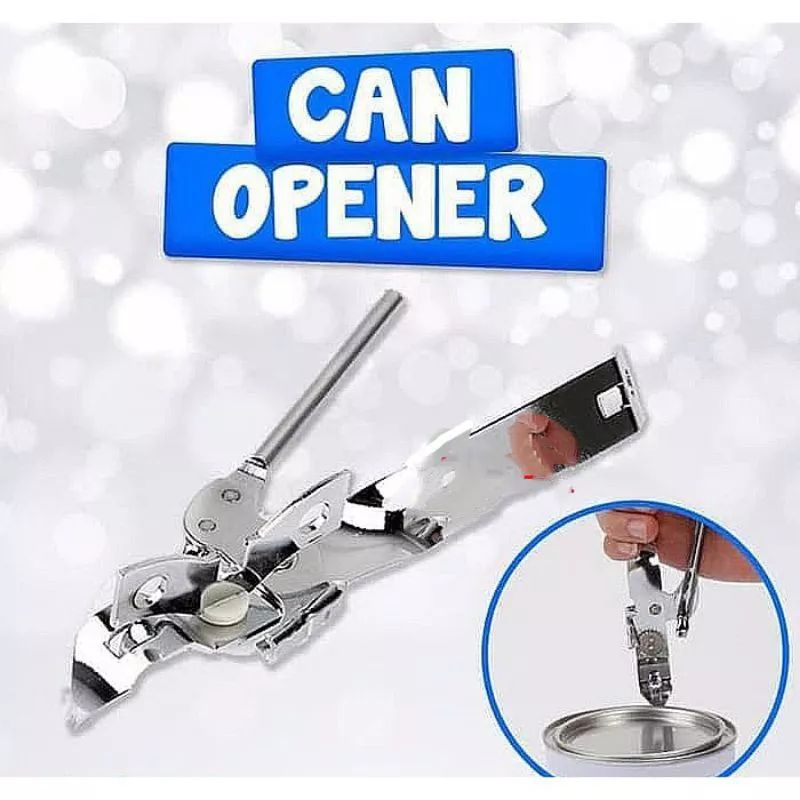 Jual Pembuka Kaleng Pembuka Botol Putar Stainless Stell Can Opener ...