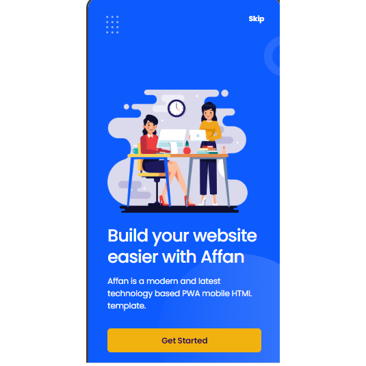 Jual Template Mobile HTML AFWAN | Shopee Indonesia