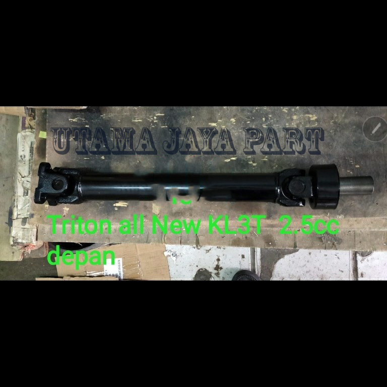 Jual kopel propeller shaft assy triton all new KL3T 2.500cc depan ...