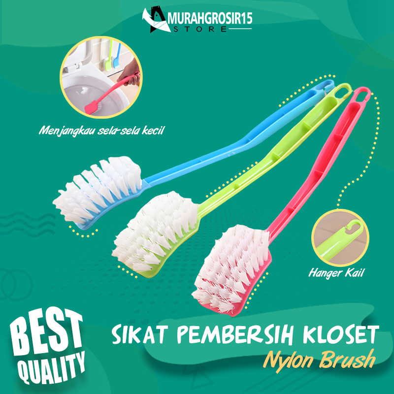 Jual SIKAT WC BEBEK KAMAR MANDI / PEMBERSIH KLOSET TOILET GAGANG ...