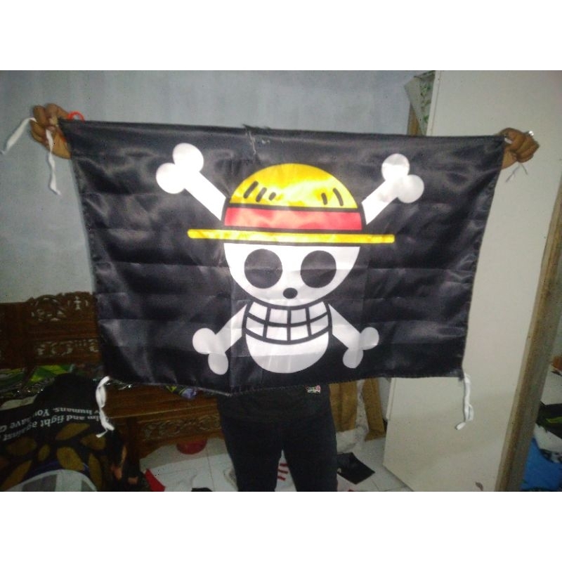 Jual Bendera [READY] ONE PIECE 90X60 FREE STIKER | Shopee Indonesia