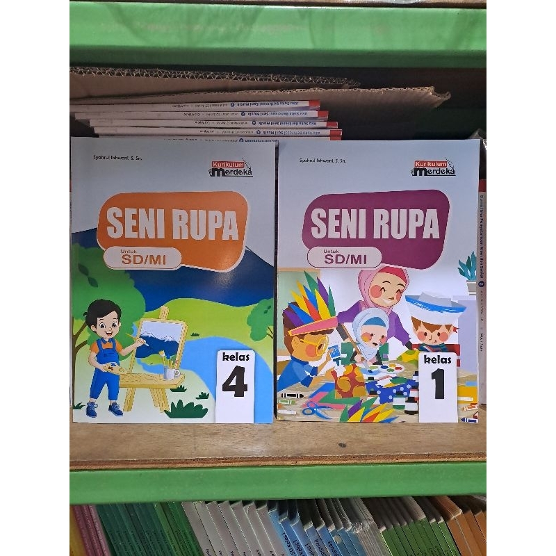 Jual seni rupa SD/MI kelas 1.4 kurikulum merdeka penerbit wahana karya jaya | Shopee Indonesia