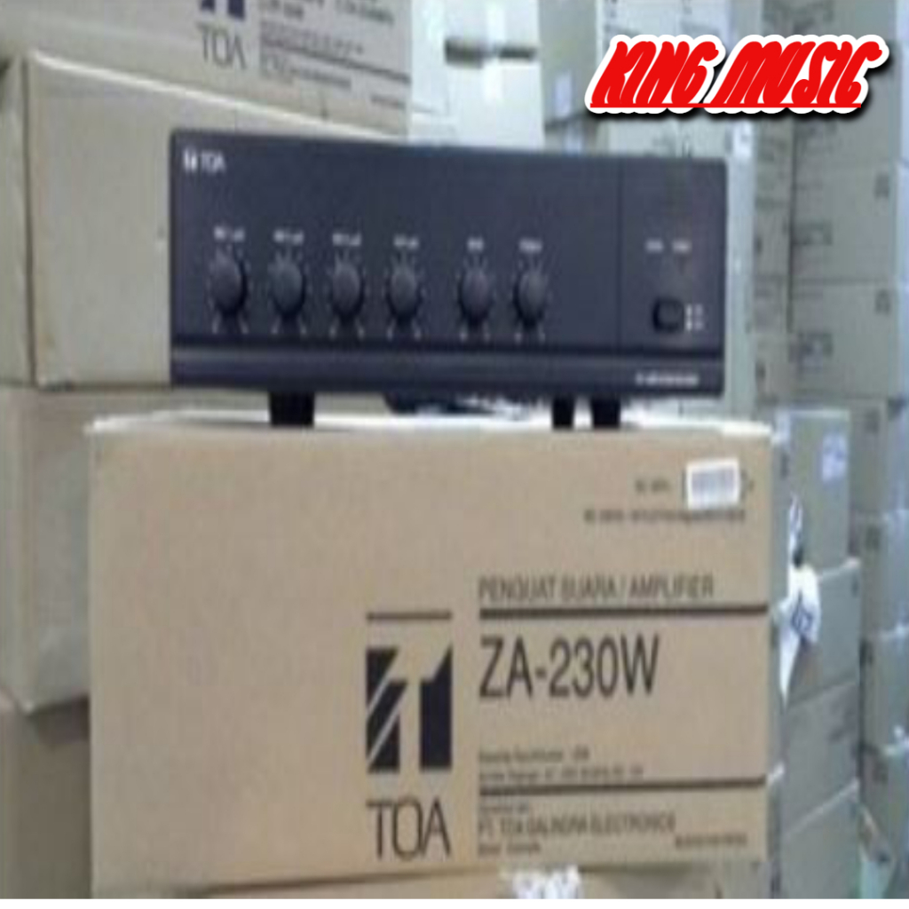 Jual Mixer Amplifier Toa ZA 230W/ZA230W ( ORIGINAL ) | Shopee Indonesia