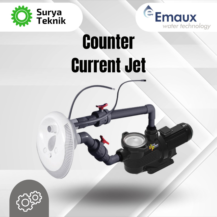 Jual COUNTER CURRENT JET EMAUX EM0055 WITH LED UNTUK ARUS KOLAM ...