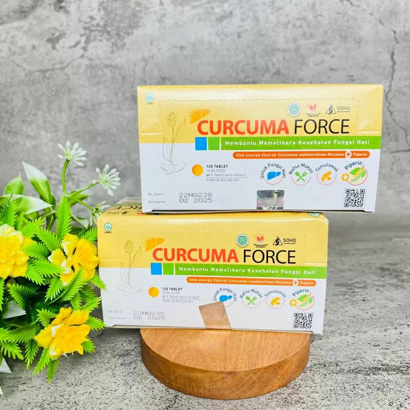 Jual Curcuma Force Tablet Terlengkap & Harga Terbaru Juni 2026 | Shopee ...
