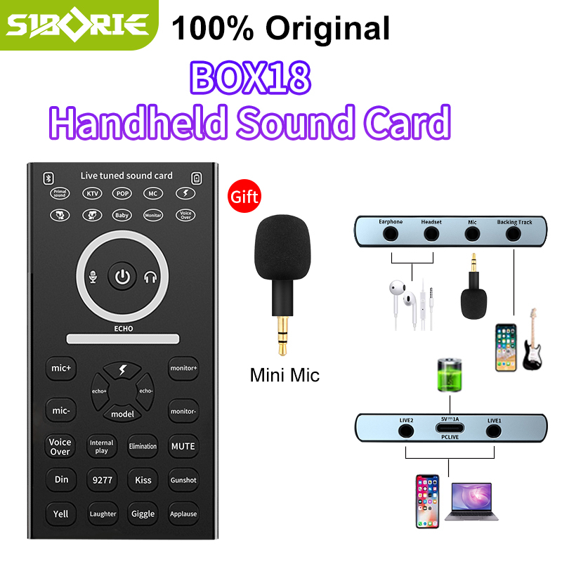 Jual Siborie 【COD】 Paket Lengkap handhold soundcard voice changers ...