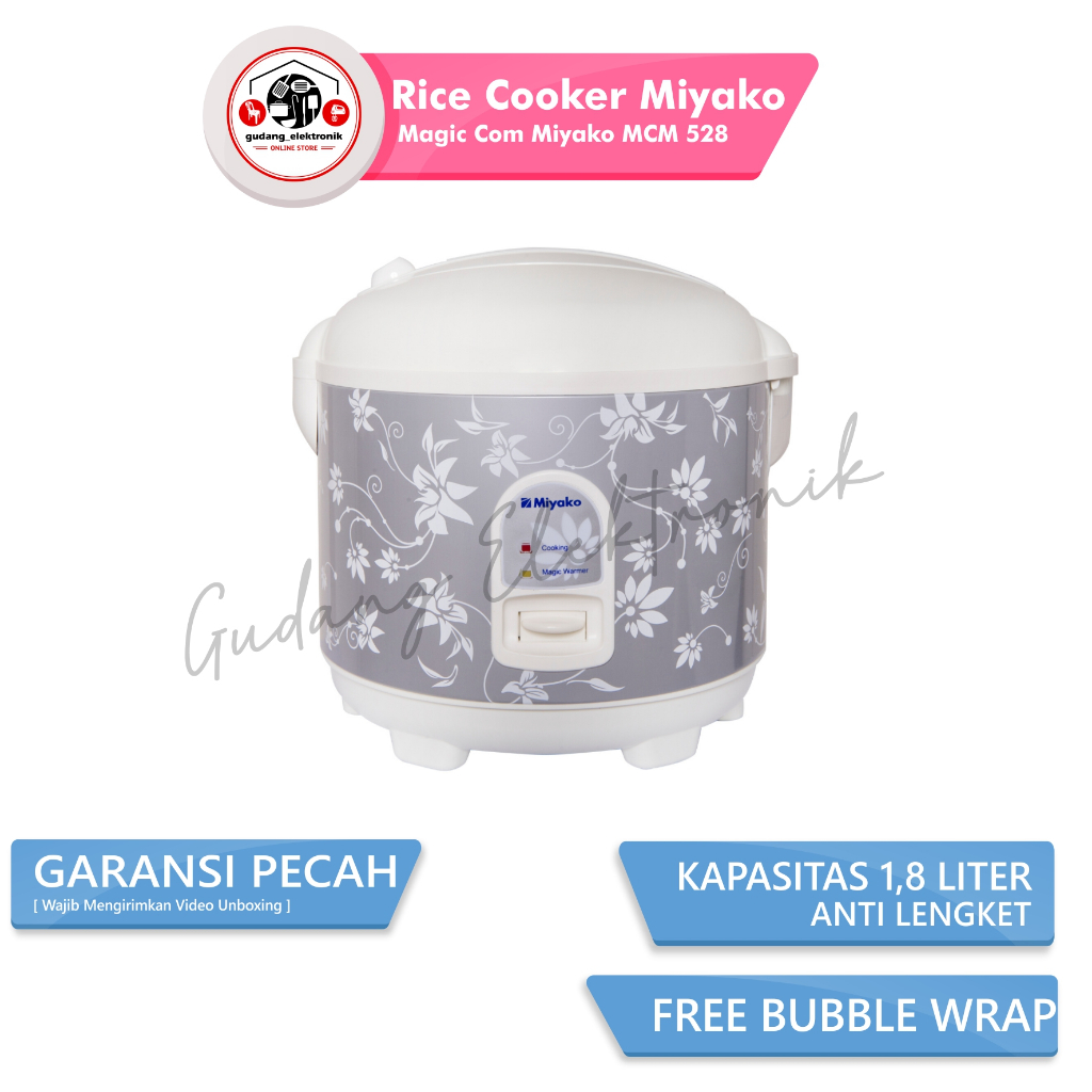 Jual Rice Cooker Magic Com Miyako MCM 528 | Shopee Indonesia