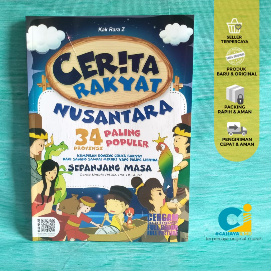 Jual Buku Cerita Rakyat Nusantara 34 Provinsi Paling Populer | Shopee Indonesia