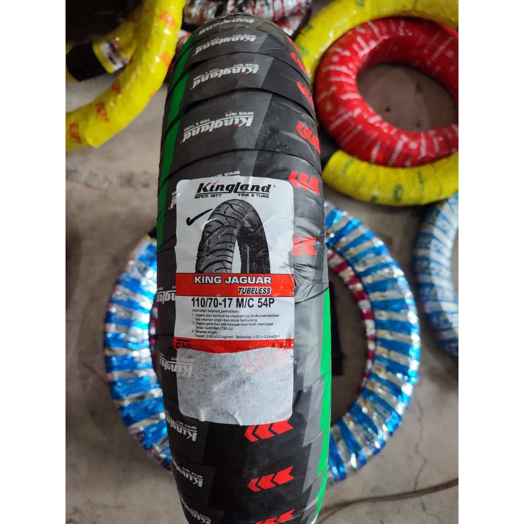 Jual KINGLAND KING JAGUAR Ban Motor Cbr 150 Ring 17 Tubeless 110/70-17 Verza/Vixion/CBR 150 ...