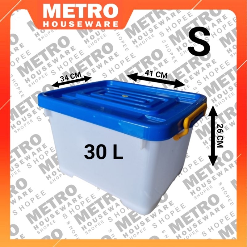 Jual Conteiner Box 30 Liter Phylia Kotak Petak Plastik Container ...